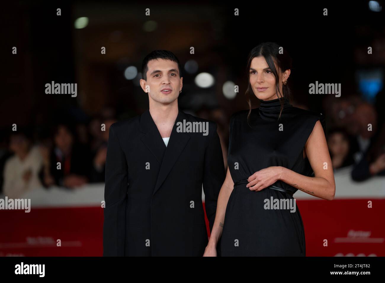 Rome, Italy, October 29 2023 - Giacomo Ferrara attends at the red ...