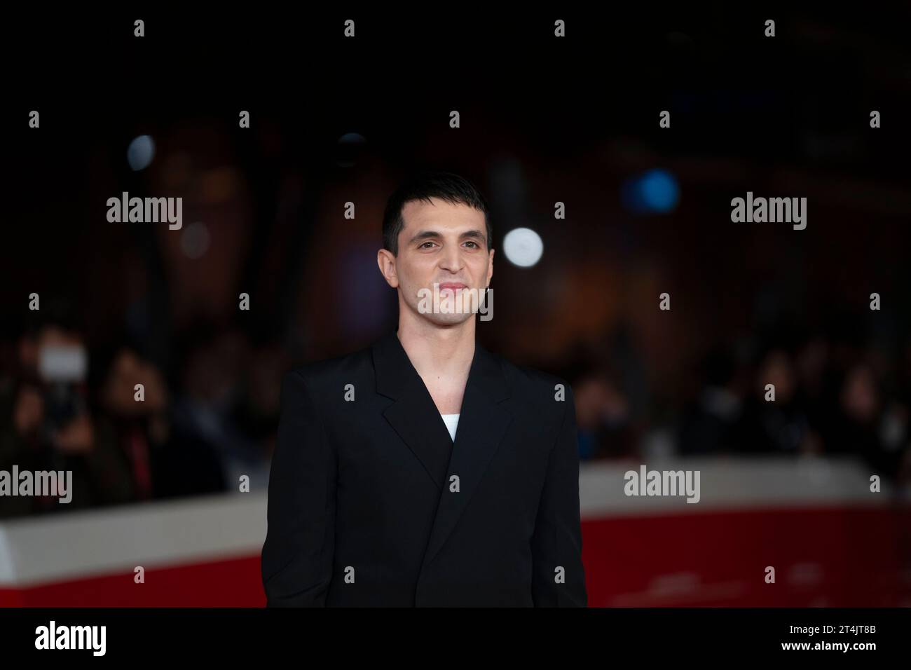 Rome, Italy, October 29 2023 - Giacomo Ferrara attends at the red ...