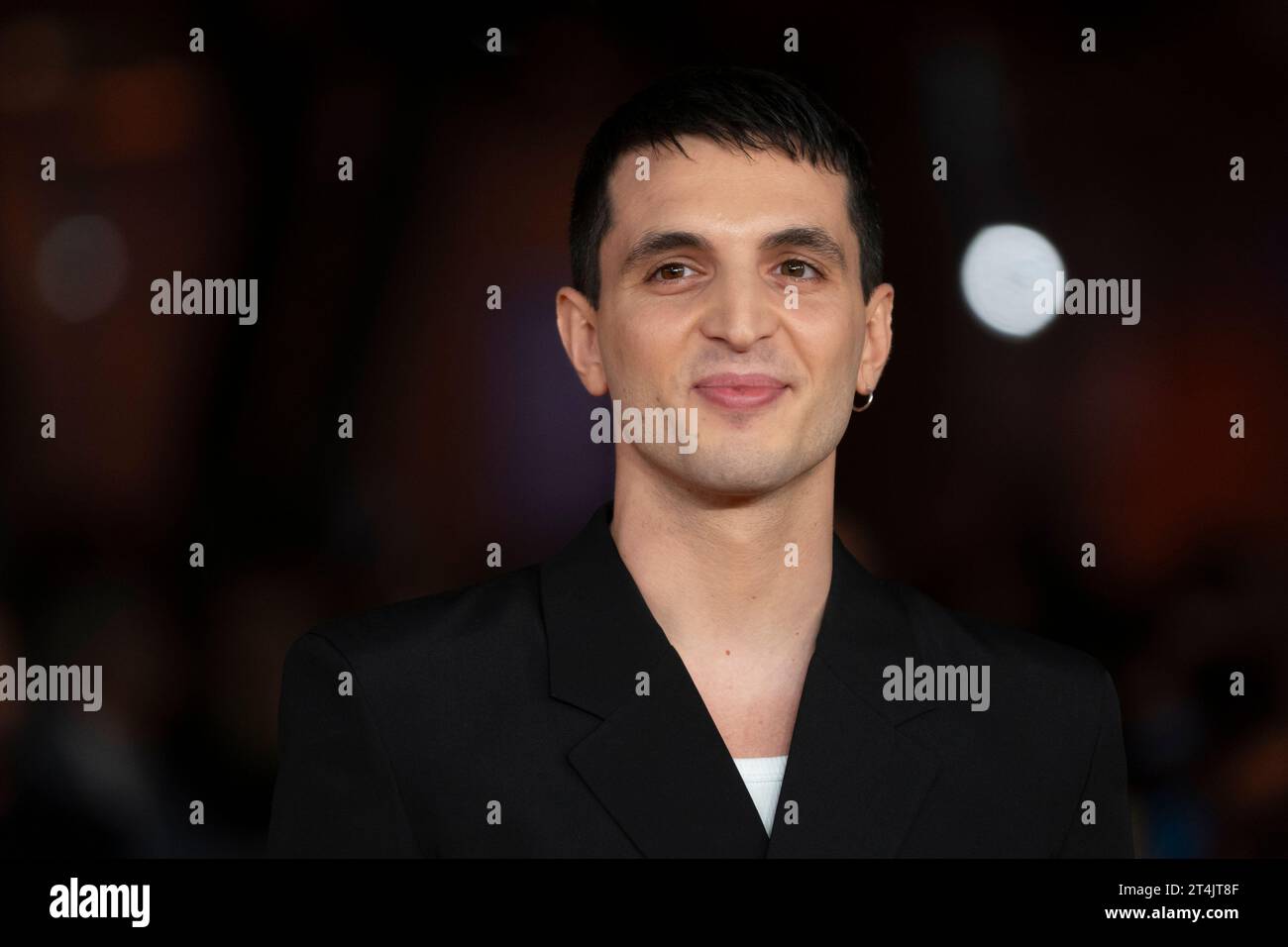 Rome, Italy, October 29 2023 - Giacomo Ferrara attends at the red ...
