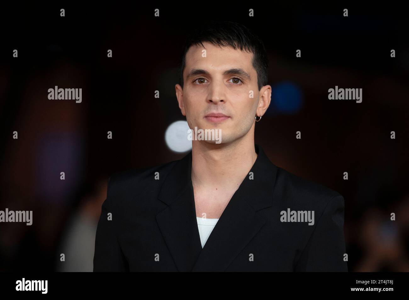 Rome, Italy, October 29 2023 - Giacomo Ferrara attends at the red ...