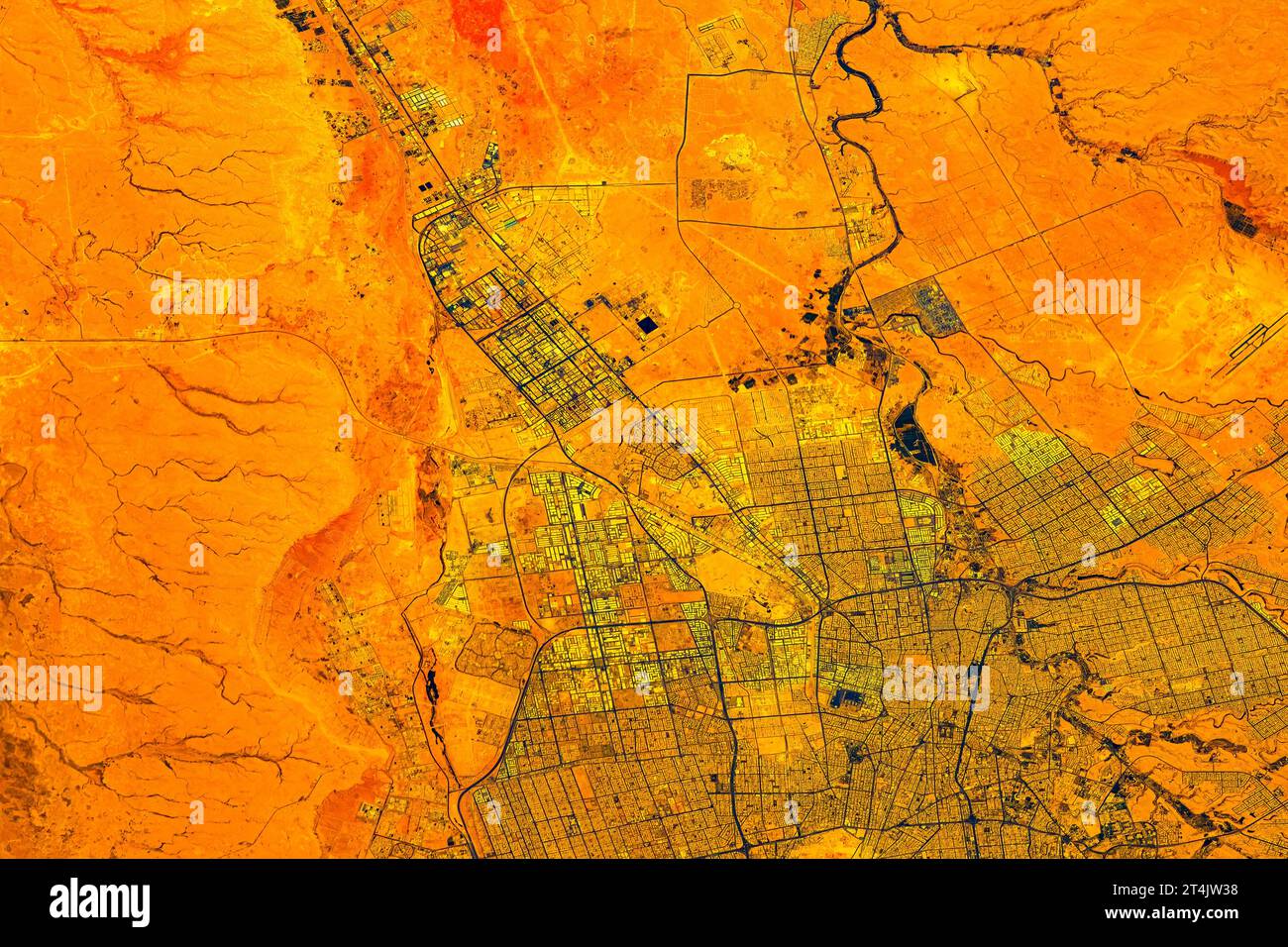 Riyadh saudi arabia aerial view hi-res stock photography and images - Alamy