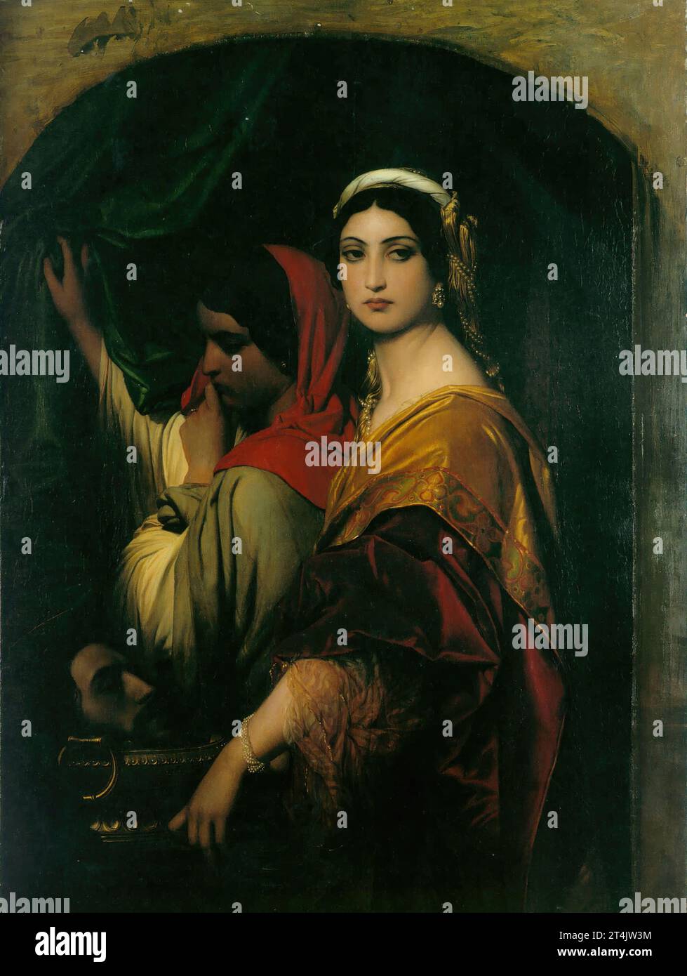 Paul delaroche herodias hi-res stock photography and images - Alamy