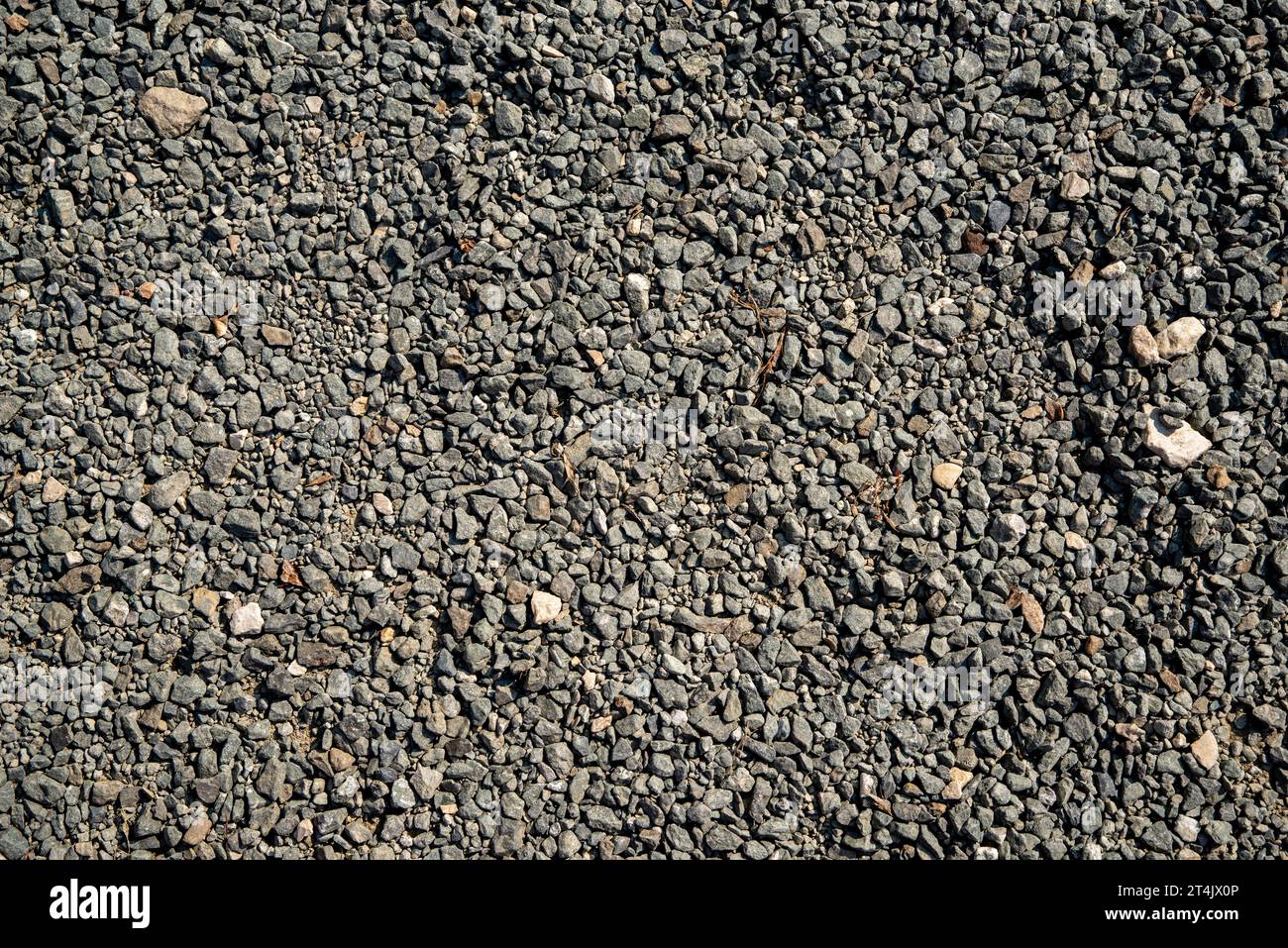 Fine gray gravel as background or texture Stock Photo - Alamy