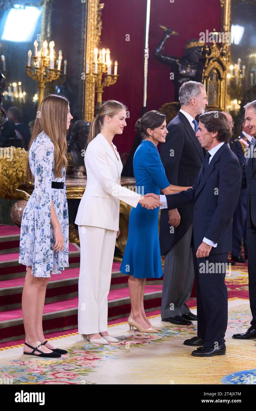 Madrid. Spain. 20231031, King Felipe VI of Spain, Queen Letizia of ...