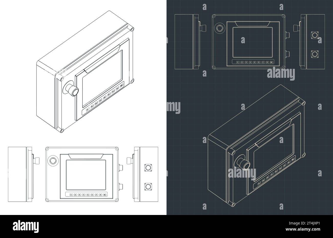 Programmable logic controller Stock Vector Images - Alamy