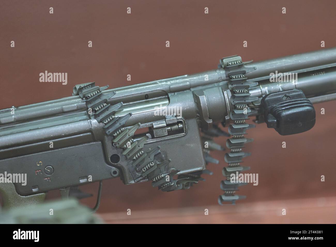 Detailed view machine gun hi-res stock photography and images - Alamy