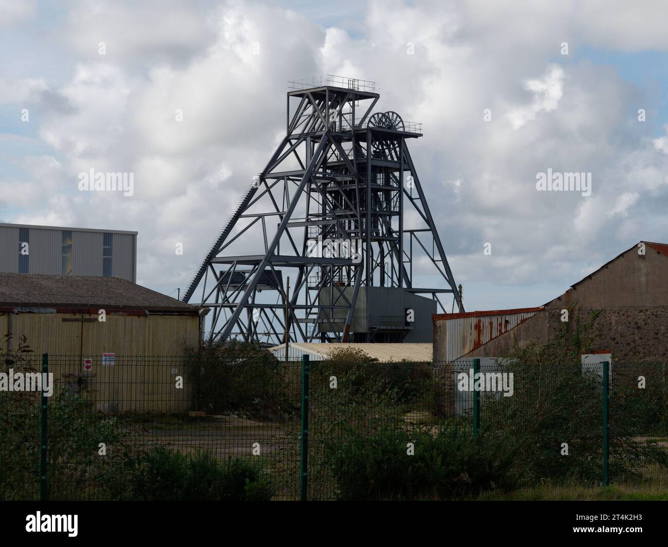 South Crofty Tin mine located at Pool near Camborne. The last tin mine ...