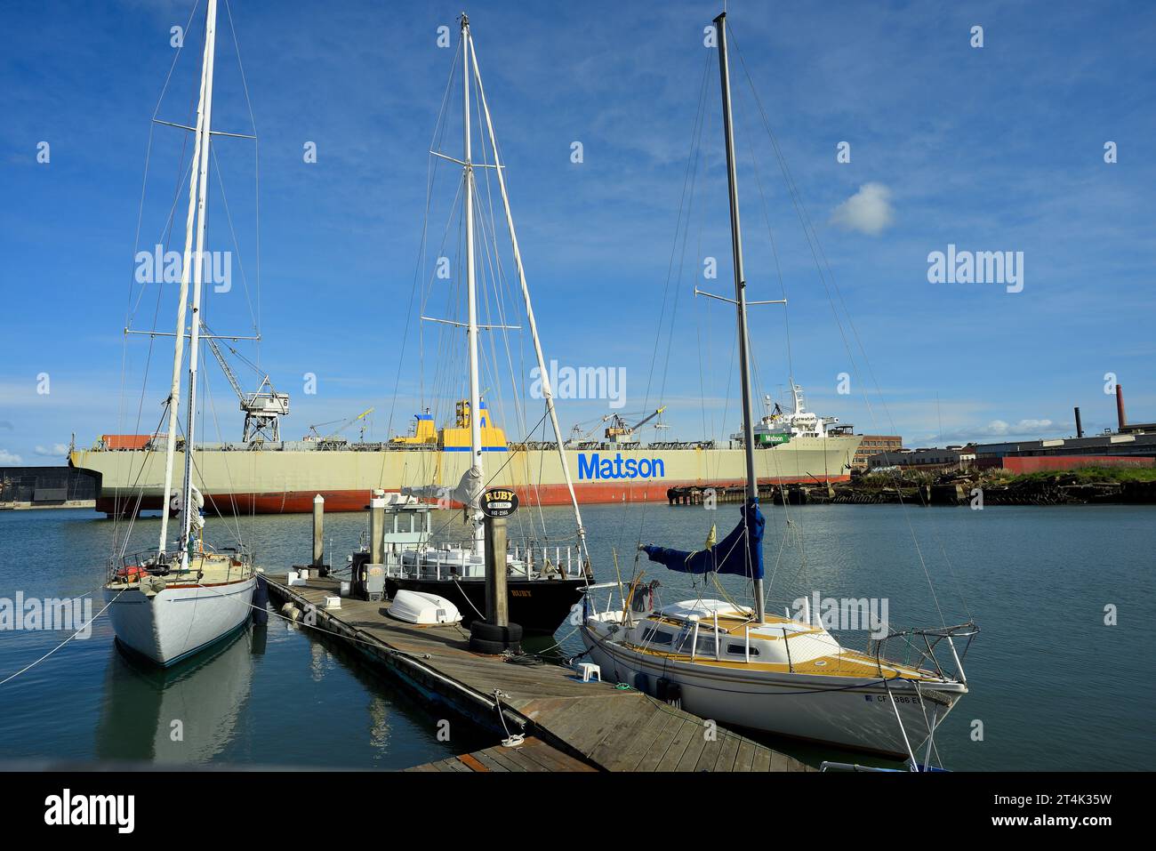 The historic Dogpatch neighborhood, San Francisco CA Stock Photo - Alamy