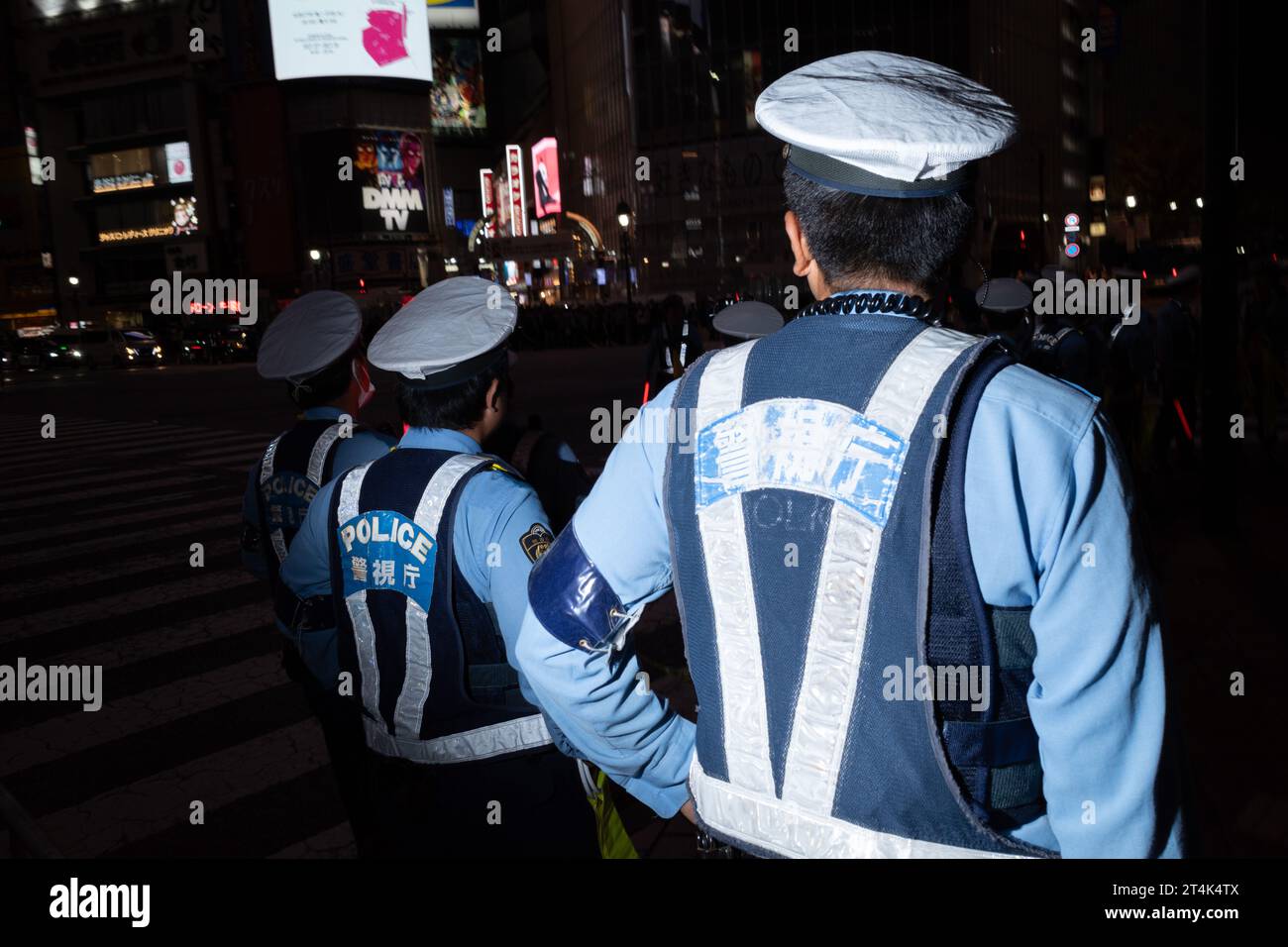 Tokyo, Japan. 31st Oct, 2023. Tokyo Metropolitan Police Officer ...