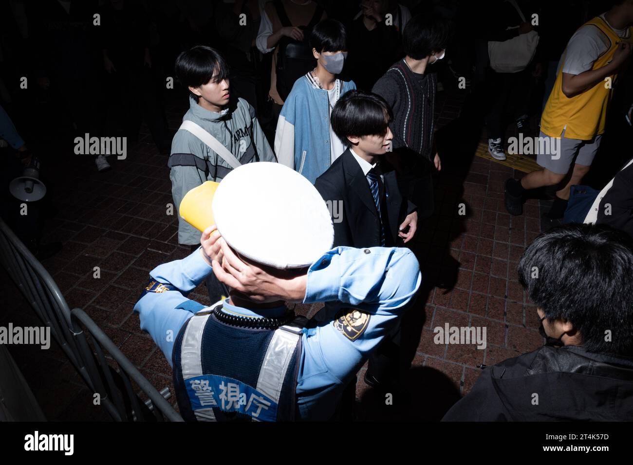 Tokyo, Japan. 31st Oct, 2023. Tokyo Metropolitan Police Officer ...