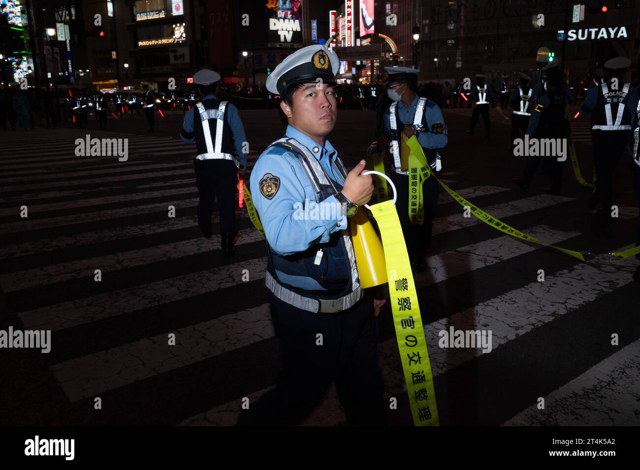 Tokyo, Japan. 31st Oct, 2023. Tokyo Metropolitan Police Officer ...