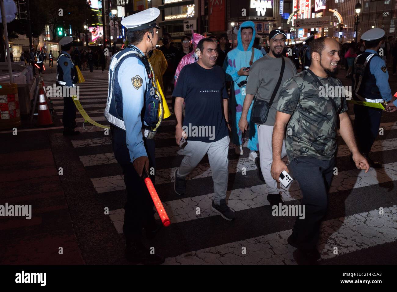 Tokyo, Japan. 31st Oct, 2023. Tokyo Metropolitan Police Officer ...