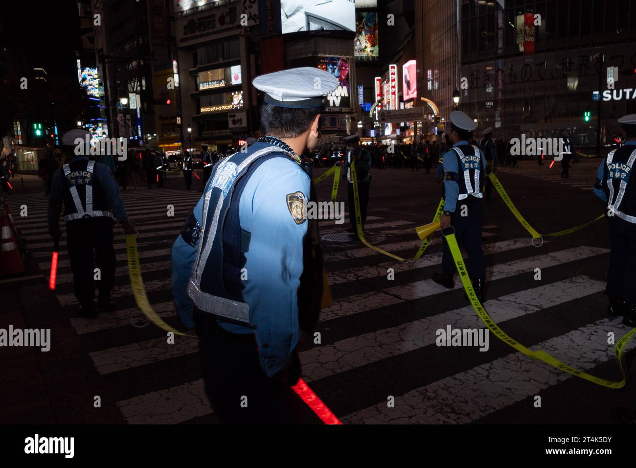Tokyo, Japan. 31st Oct, 2023. Tokyo Metropolitan Police Officer ...