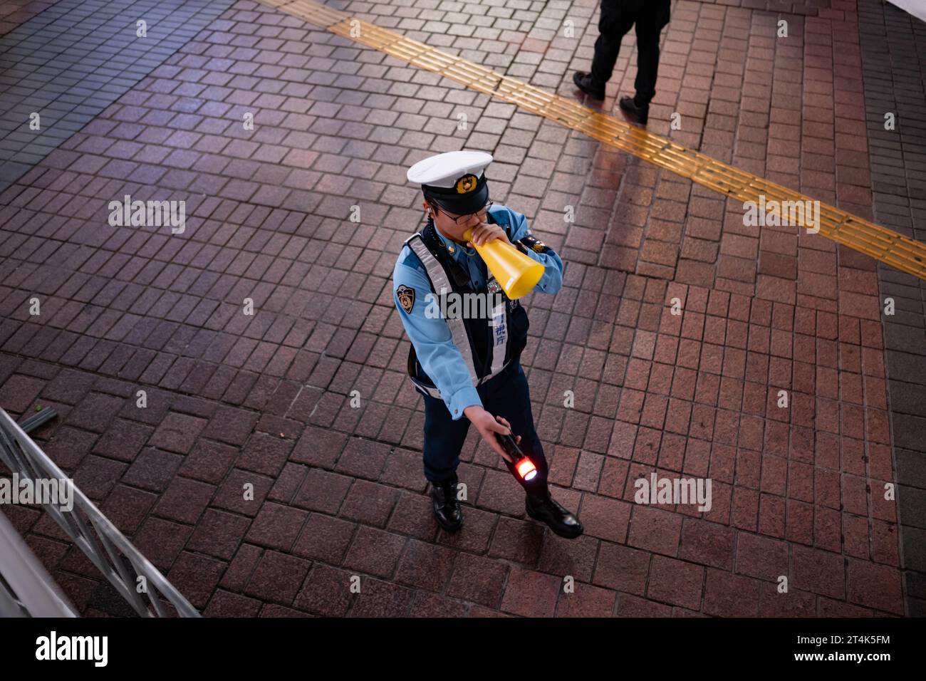 Tokyo, Japan. 31st Oct, 2023. Tokyo Metropolitan Police Officer ...