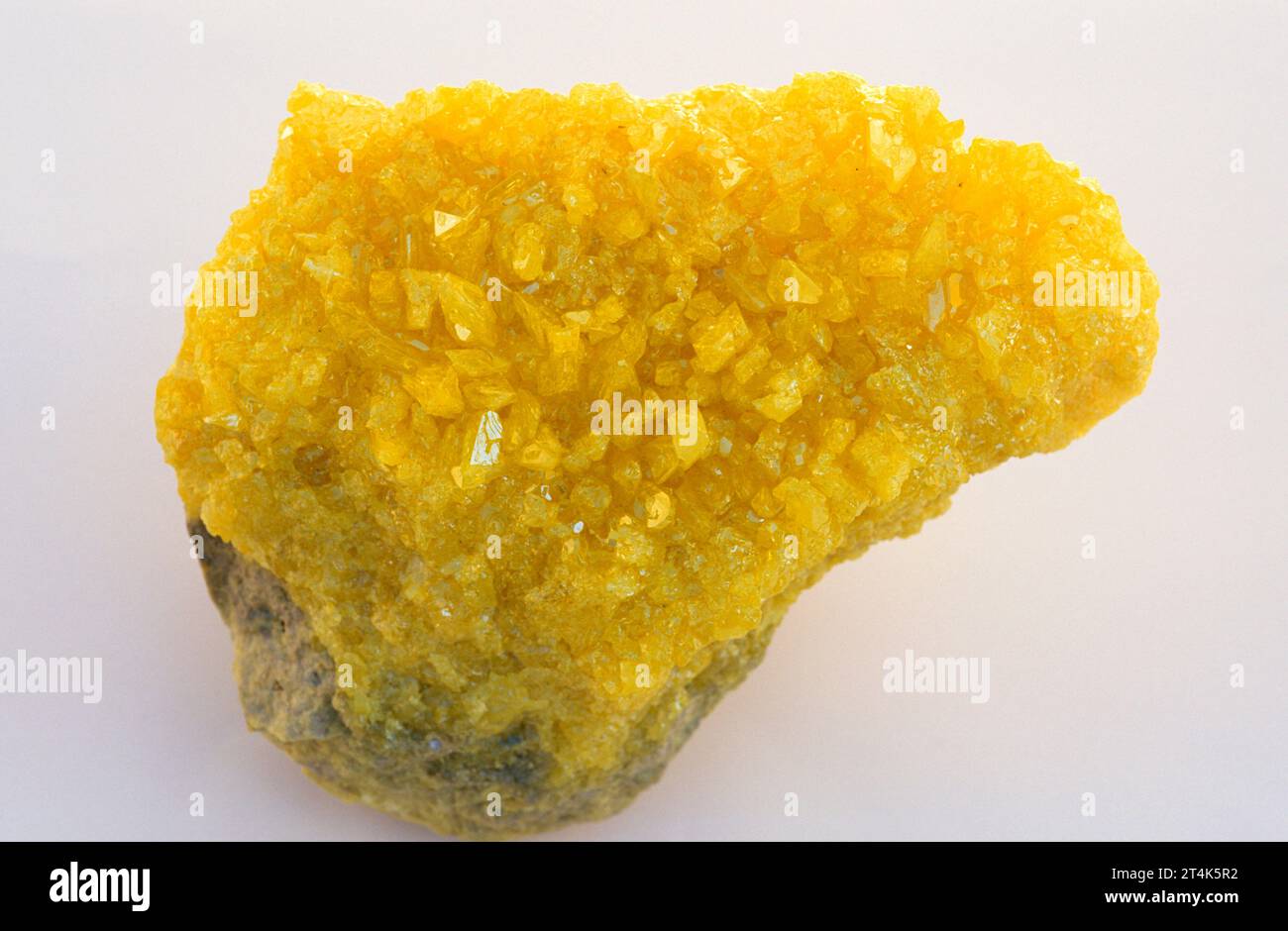 Sulphur or sulfur is a native element mineral. Crystallized sample ...