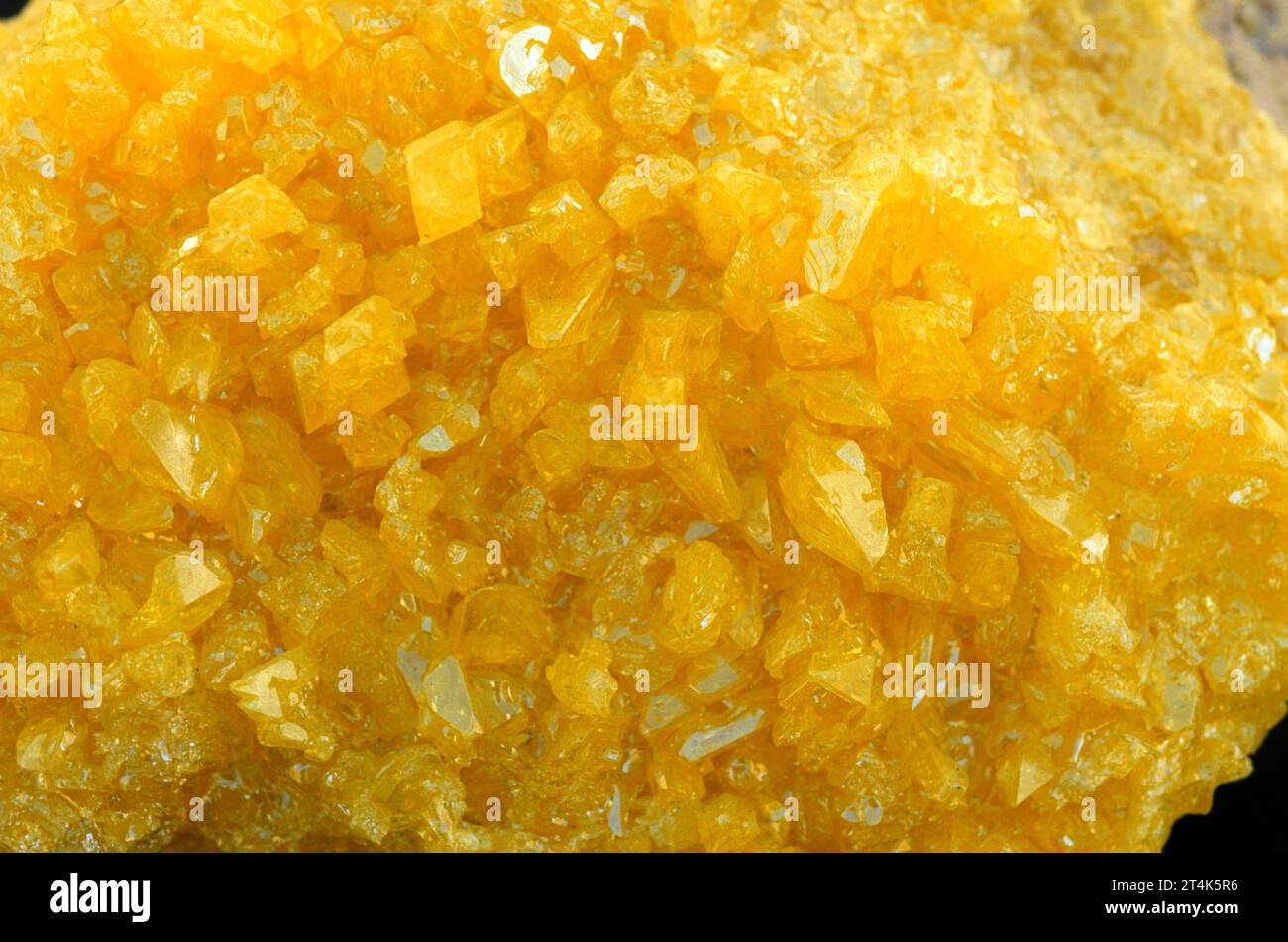 Sulphur or sulfur is a native element mineral. Crystallized sample ...