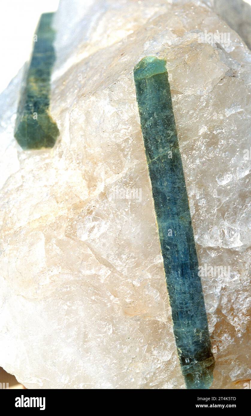 Variety of the silicate mineral beryl hi-res stock photography and ...