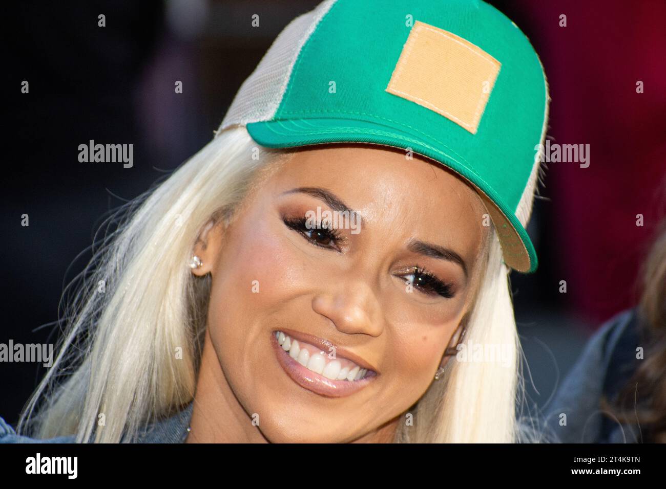 New York, United States. 31st Oct, 2023. Laura Jarrett dressed up as ...