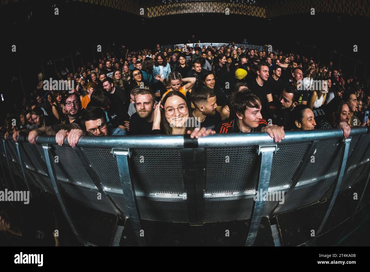 Copenhagen, Denmark. 30th Oct, 2023. Concert goers attend a live ...