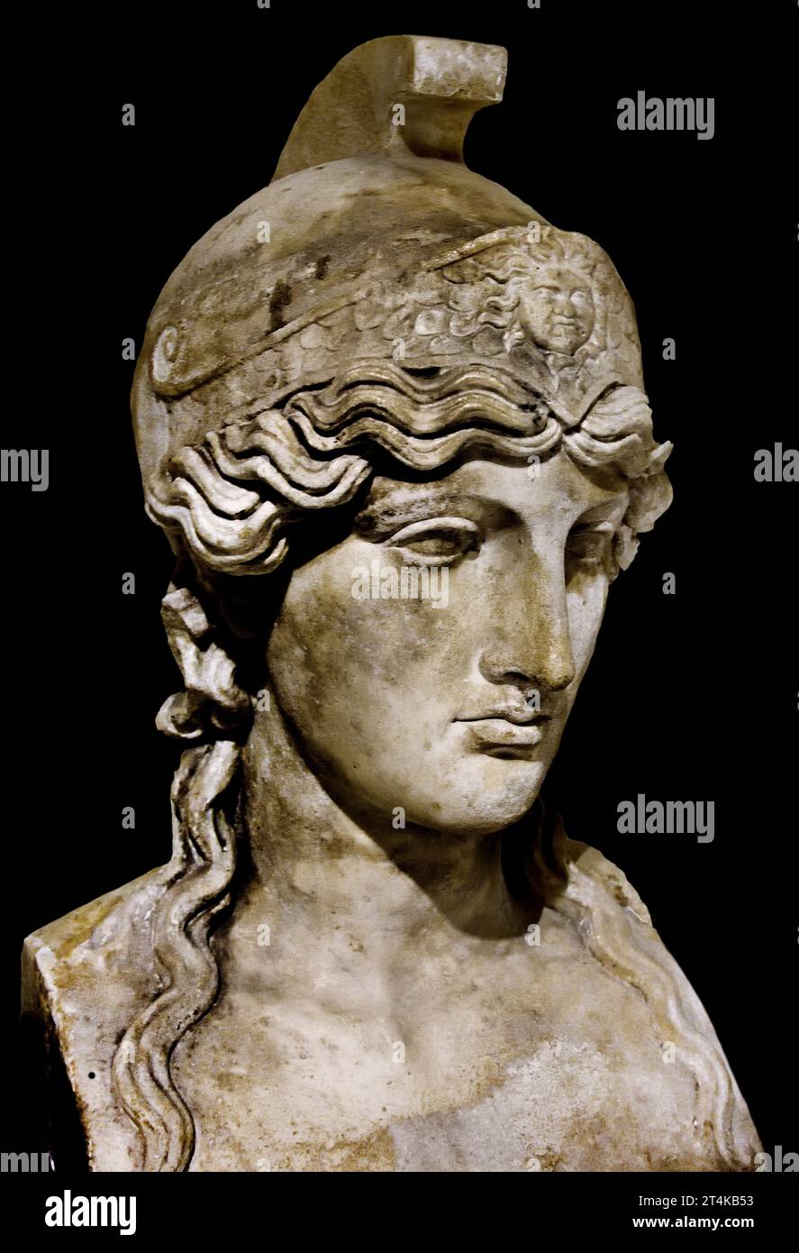 Herculaneum - Villa of the Papyri - Athena Roman, (1st century BC ...