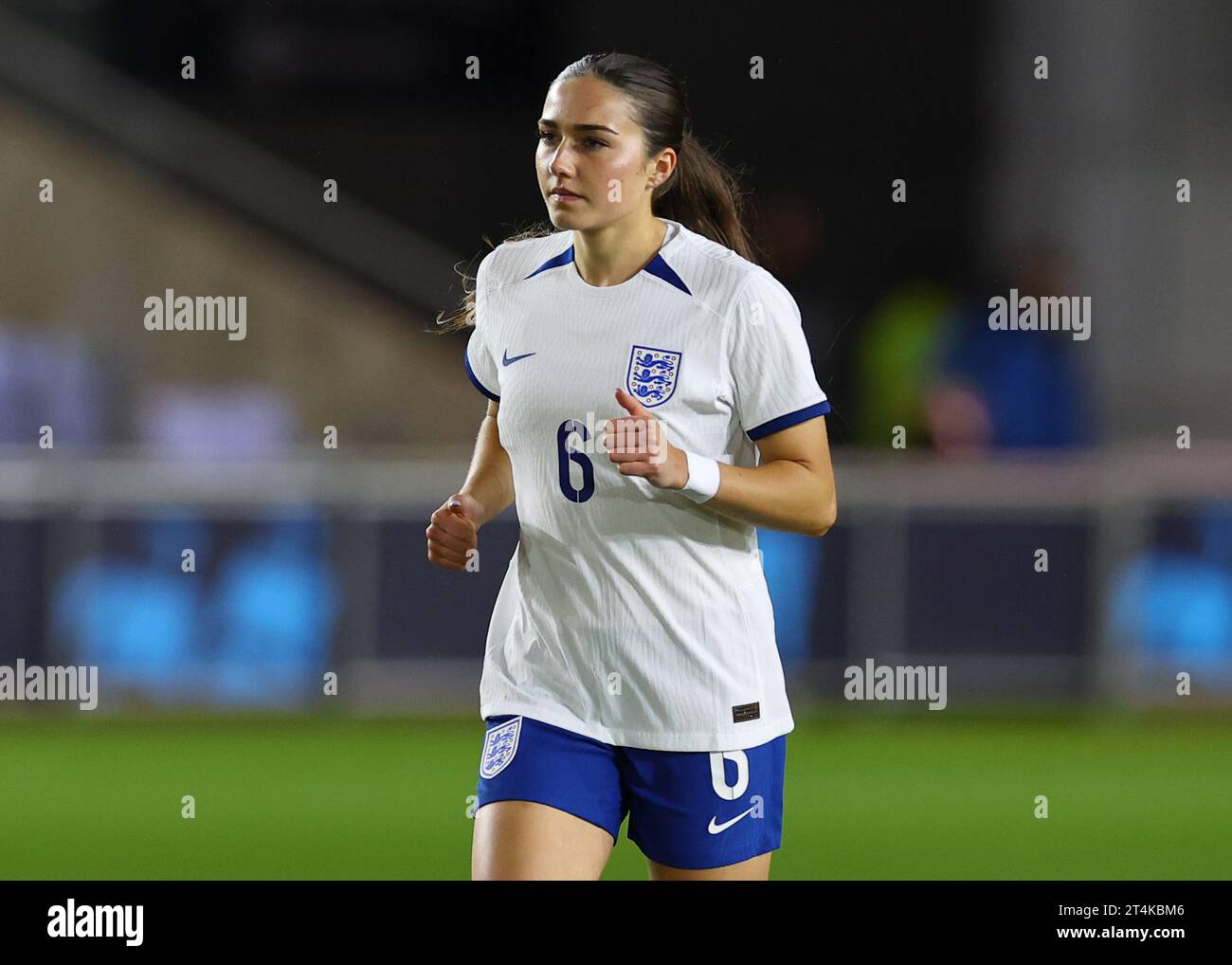 Manchester, England, 30th October 2023. Tara Bourne of England during ...