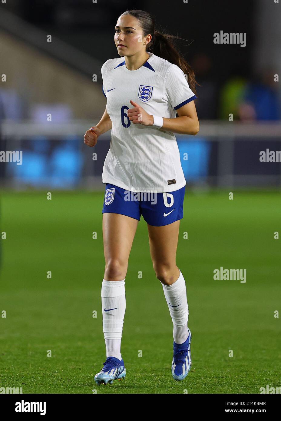 Manchester, England, 30th October 2023. Tara Bourne of England during ...