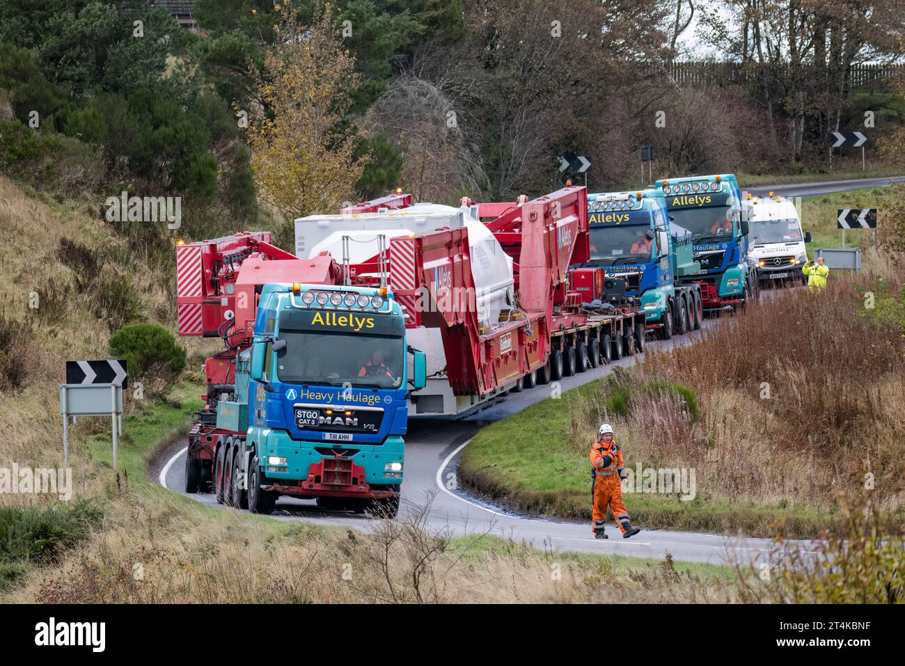 30 October 2023. Keith Area, Moray - Aberdeenshire, Scotland. This is a ...