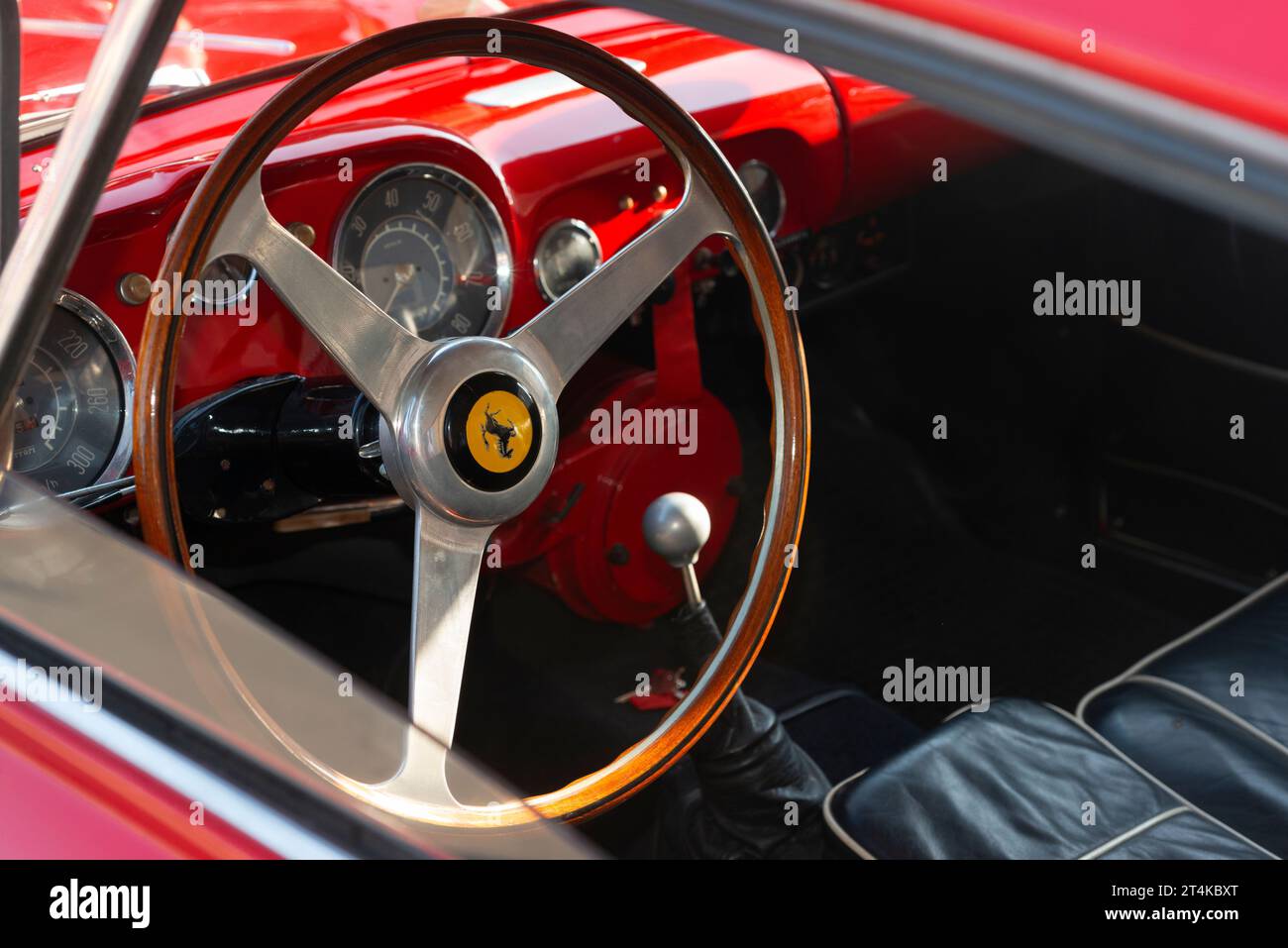 Italy, Lombardy, Meeting of Vintage Cars, Ferrari 250 GT Boano date ...