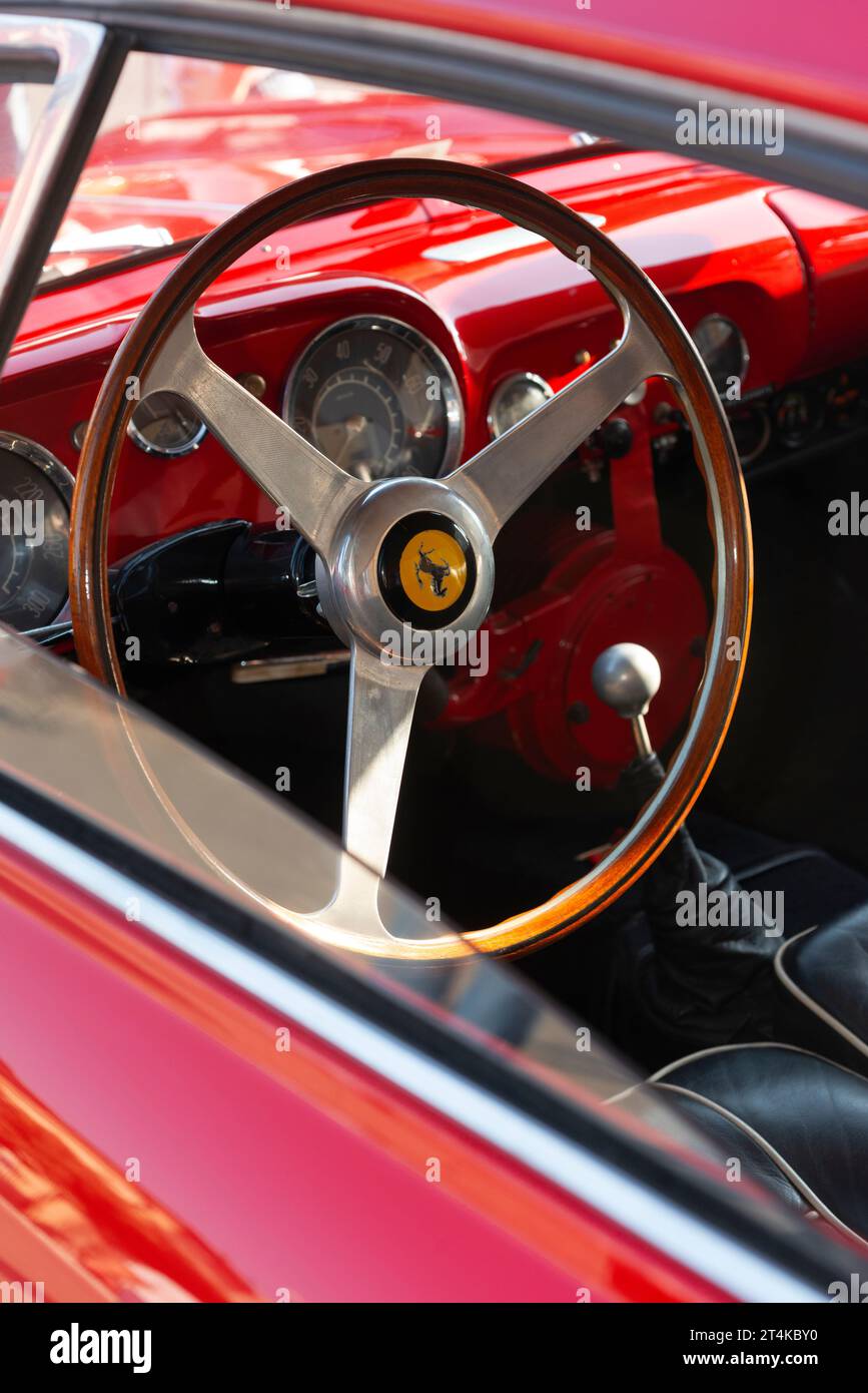 Italy, Lombardy, Meeting of Vintage Cars, Ferrari 250 GT Boano date ...