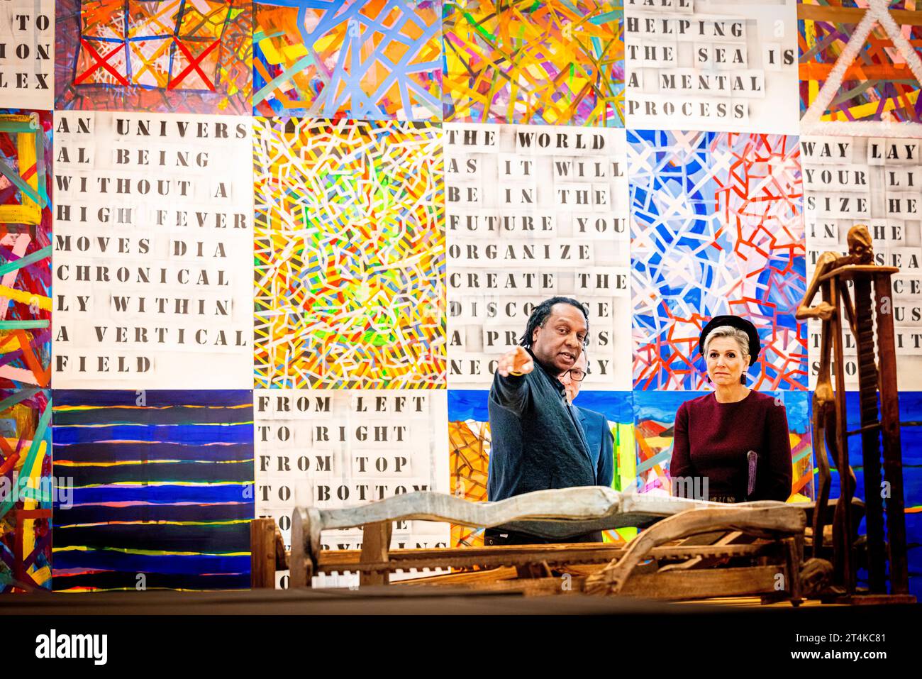 AMSTERDAM - Queen MÃ¡xima of The Netherlands attends the award ceremony ...