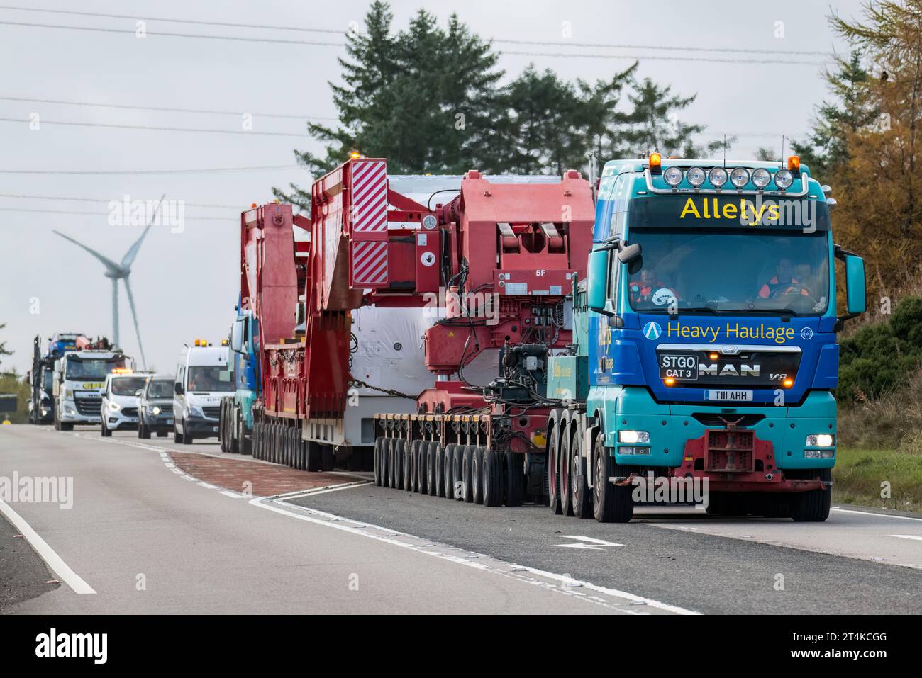 30 October 2023. Keith Area, Moray - Aberdeenshire, Scotland. This is a ...