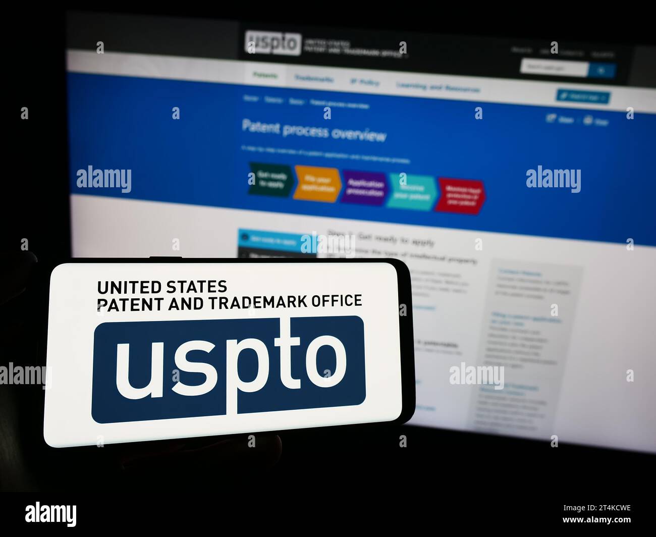 Uspto logo hi-res stock photography and images - Alamy