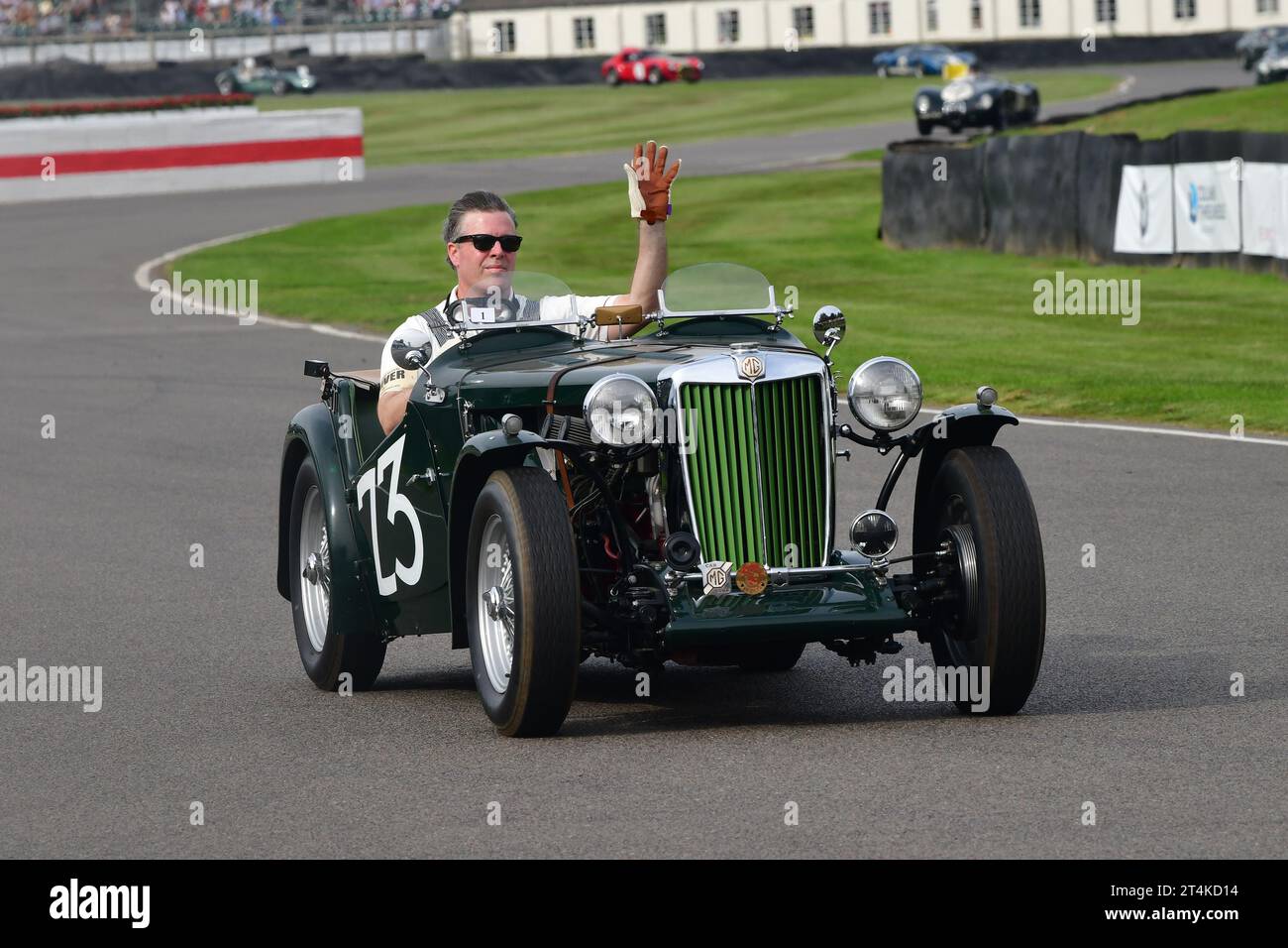 Aaron Shelby, 1959 MG TC, Carroll Shelby's first racing car, he ...
