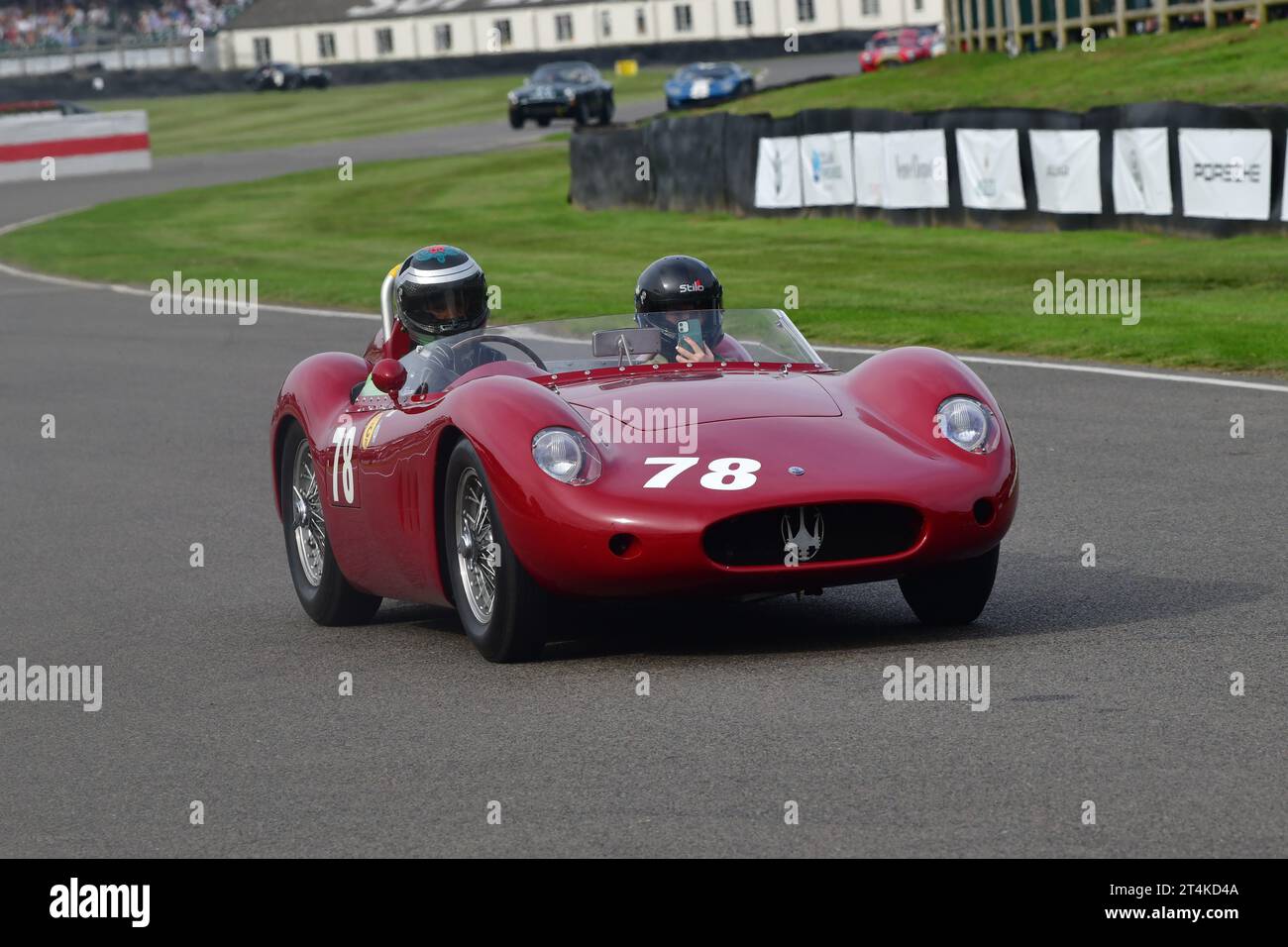 Richard Wilson, Maserati 250S, Carroll Shelby Celebration, a parade of ...