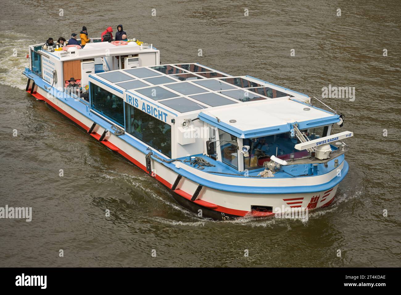 Ausflugsboot Iris Abicht, Speicherstadt, Hafencity, Hamburg ...