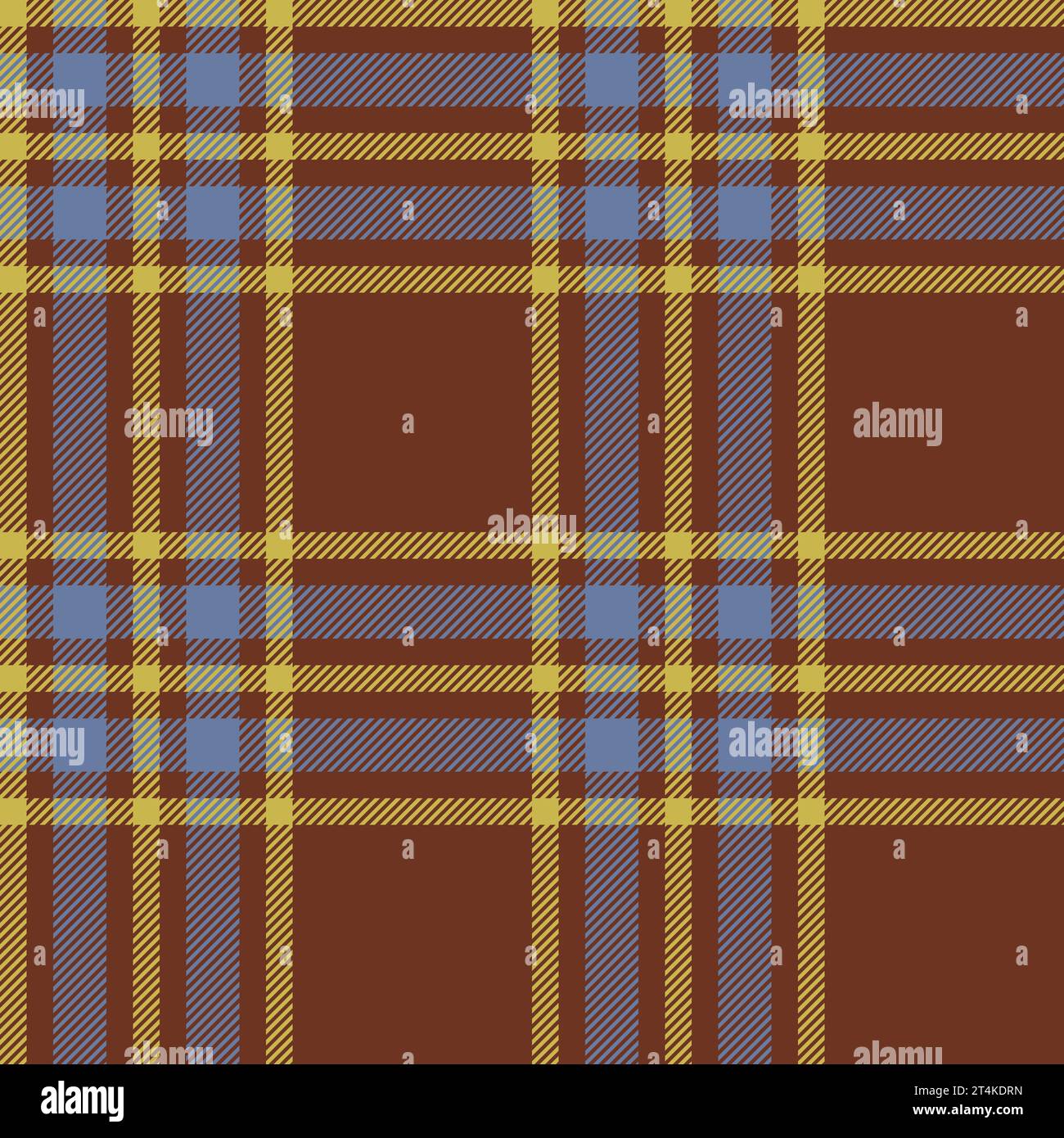 Plaid seamless pattern. Check fabric texture. Vector textile print ...