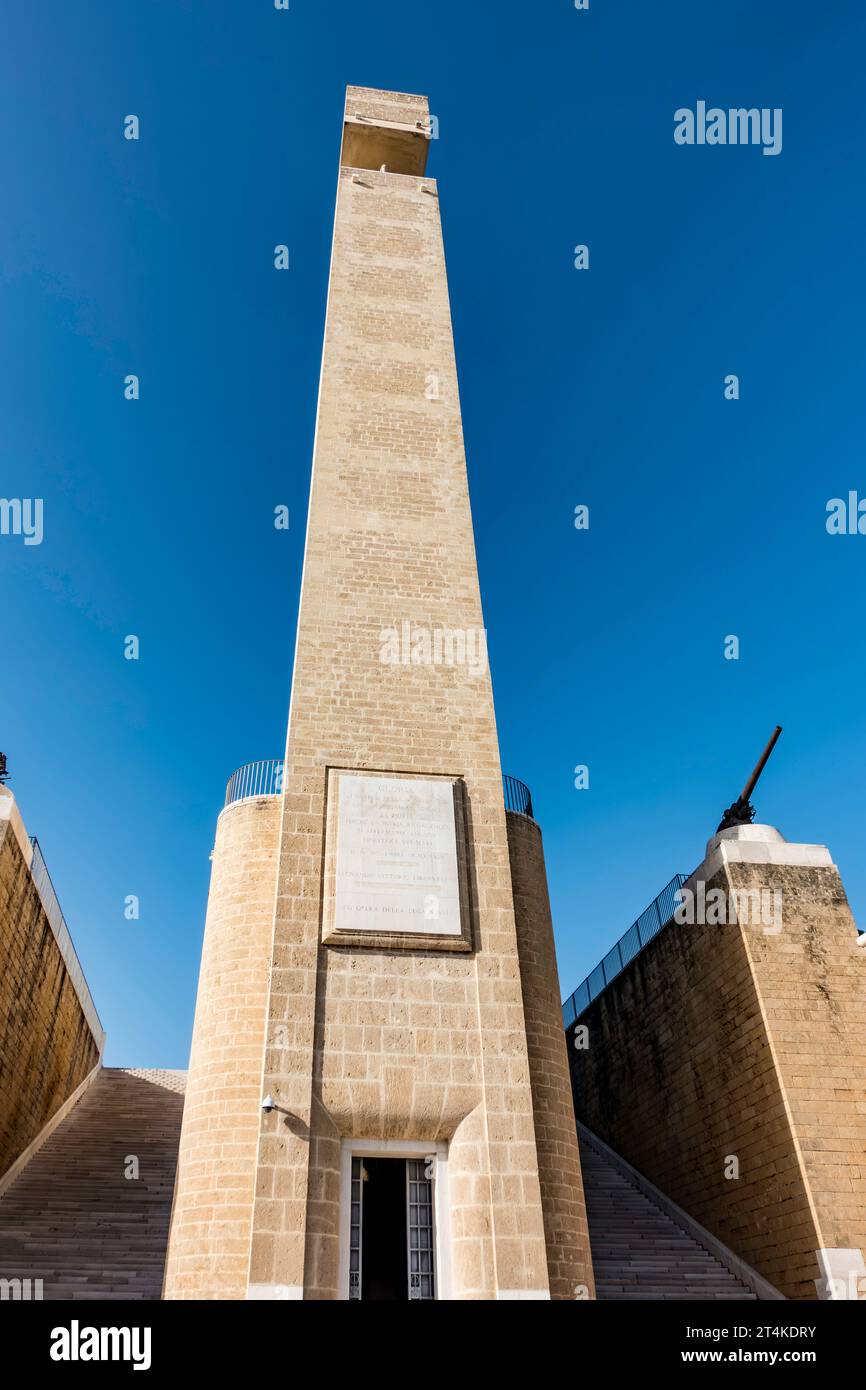 The Big Rudder Monument (Monumento al Marinaio d’Italia) in Brindisi ...