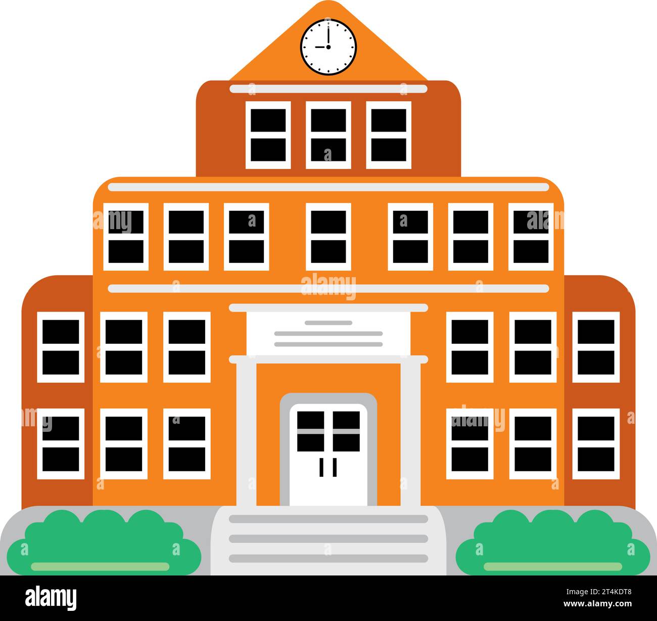 school building design Stock Vector Image & Art - Alamy