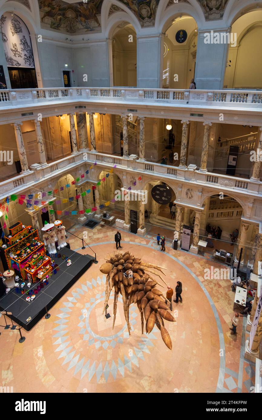 Vienna: Weltmuseum Wien (formerly the Museum of Ethnology) inside ...