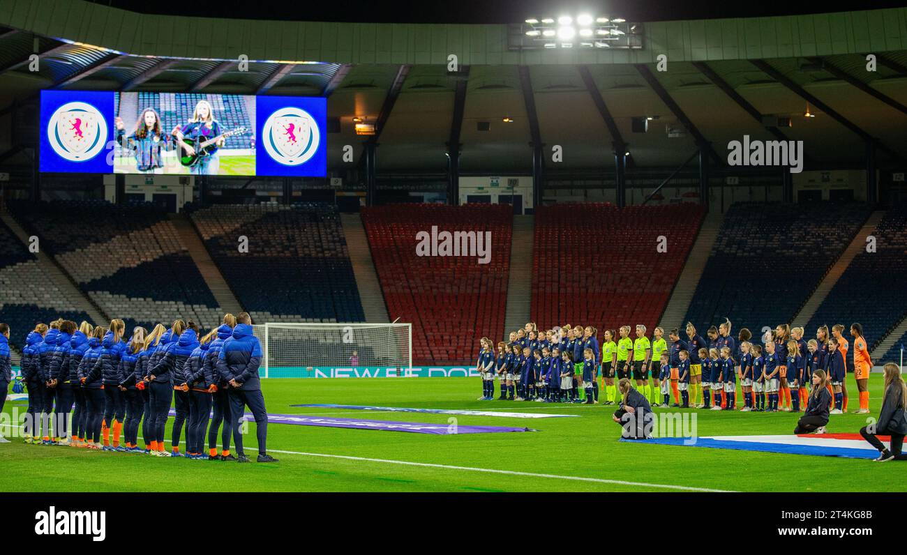 31st October 2023; Hampden Park, Glasgow, Scotland: UEFA Womens Nations ...