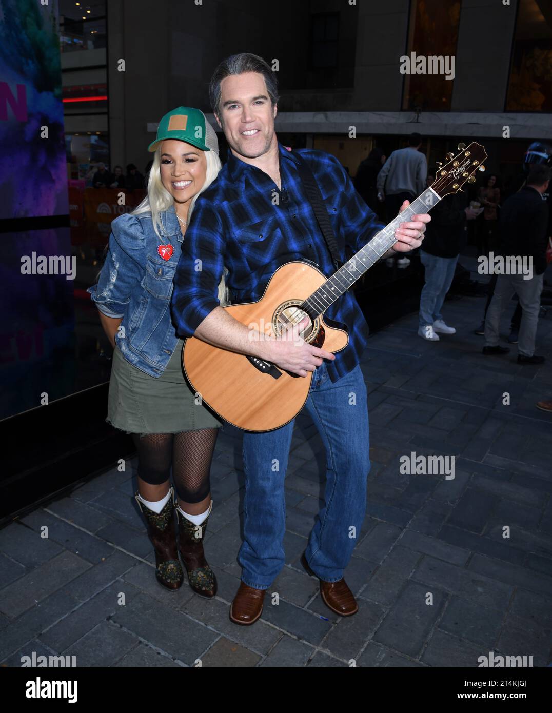 October 31, 2023, New York, New York, USA: Laura Jarrett and Peter ...