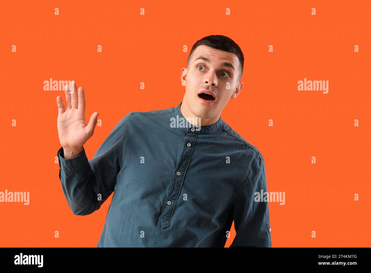 Surprised individual hi-res stock photography and images - Alamy