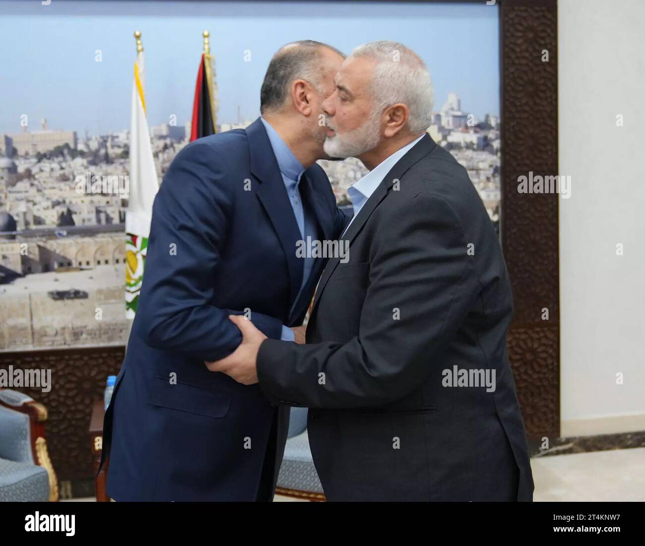 Doha, Qatar. 31st Oct, 2023. Iranian Foreign Minister HOSSEIN AMIR ...