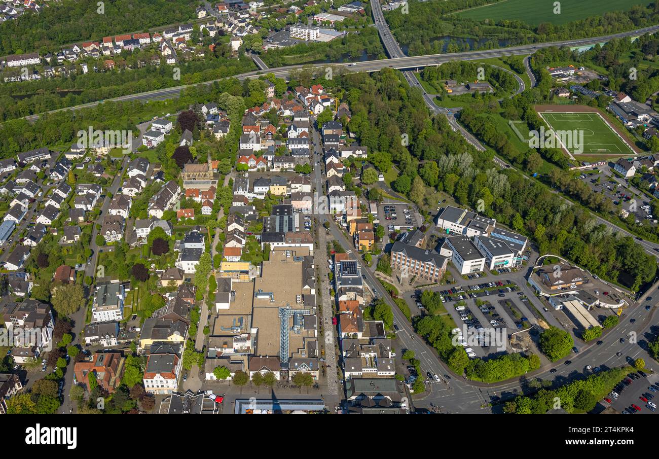 Shopping center marktpassage mendener strasse hi-res stock photography ...