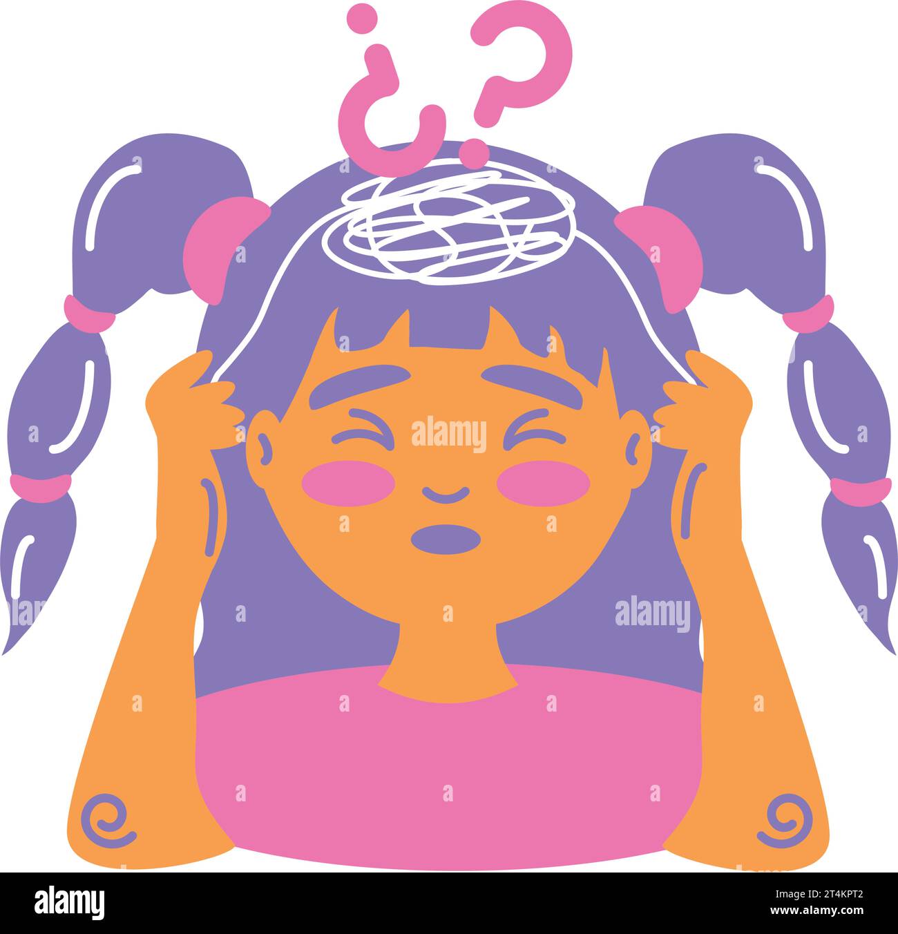 attention deficit hyperactivity disorder neurology Stock Vector Image ...
