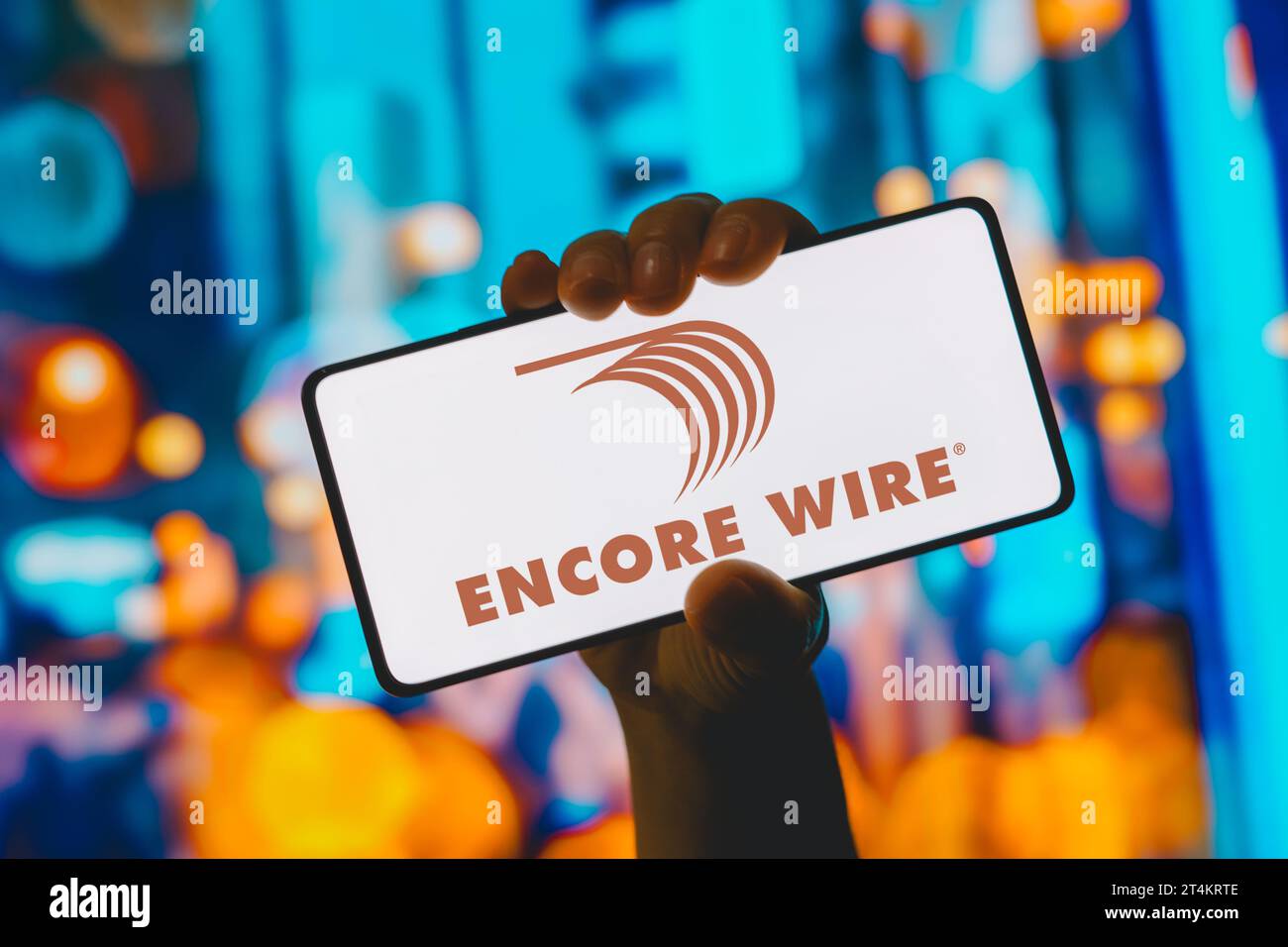 Encore wire logo hi-res stock photography and images - Alamy
