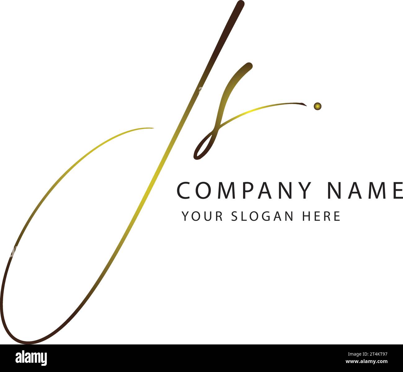 Js initial letters signature logo or handwritten l Stock Vector Image ...