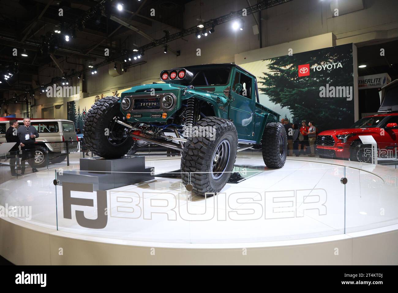Las Vegas, United States. 31st Oct, 2023. A view of a Toyota FJ Bruiser ...
