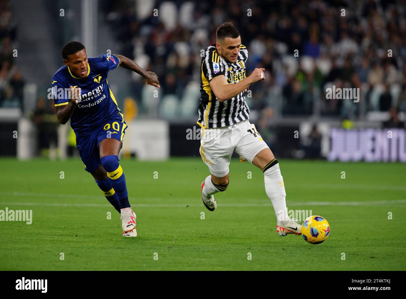 Juventus Verona, Allianz Stadium, Turin Stock Photo - Alamy