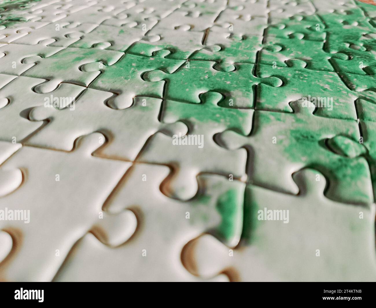 Finished jigsaw puzzle hi-res stock photography and images - Alamy